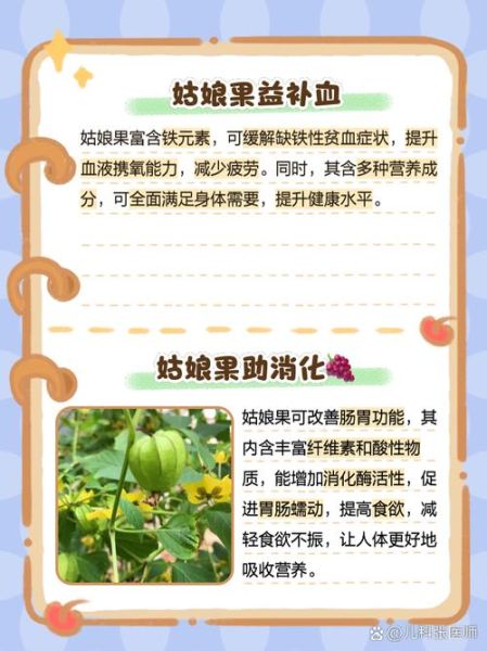 姑娘果怎么吃_姑娘果的功效与作用-第3张图片-山城妙识