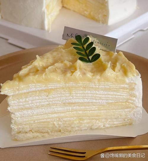榴莲千层蛋糕图片高清_如何挑选最诱人的角度-第3张图片-山城妙识