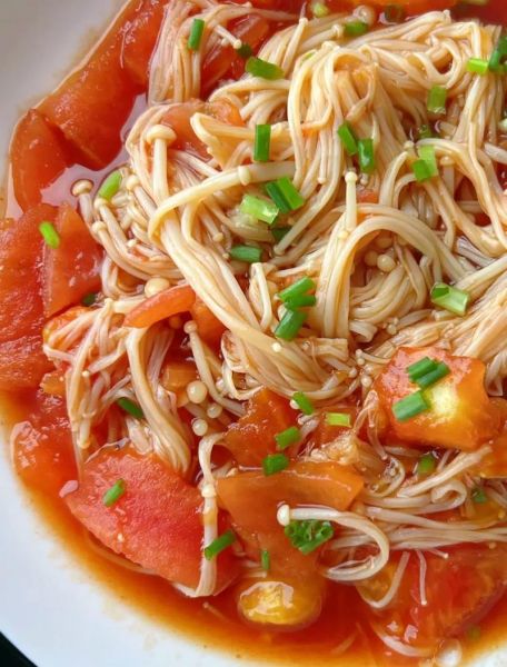 金针菇西红柿汤的做法_西红柿汤怎么做好喝-第1张图片-山城妙识