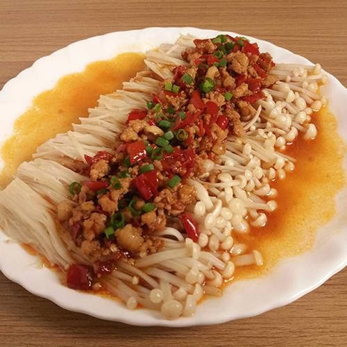 剁椒金针菇怎么做_剁椒金针菇的做法窍门-第1张图片-山城妙识