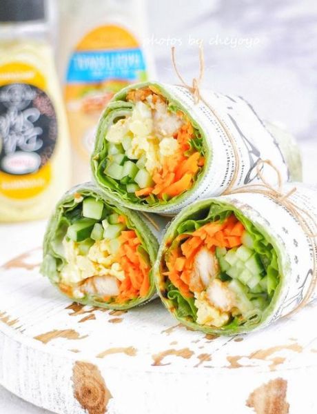 鸡肉卷图片高清_鸡肉卷怎么做才好吃-第2张图片-山城妙识