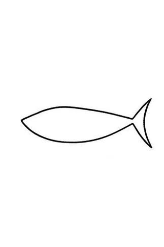 梭子鱼怎么画_梭子鱼简笔画步骤-第1张图片-山城妙识