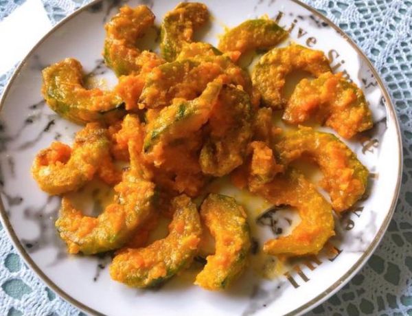 鸡蛋黄焗南瓜怎么做_鸡蛋黄焗南瓜家常做法-第2张图片-山城妙识 鸡蛋黄焗南瓜怎么做_鸡蛋黄焗南瓜家常做法-第2张图片-山城妙识