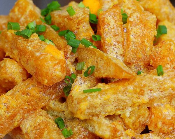 咸蛋黄南瓜怎么做_咸蛋黄南瓜的做法窍门-第2张图片-山城妙识 咸蛋黄南瓜怎么做_咸蛋黄南瓜的做法窍门-第2张图片-山城妙识