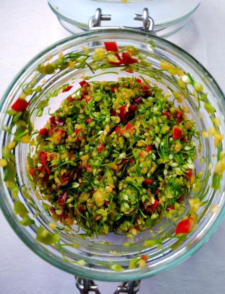 韭菜花酱怎么做_韭菜花酱制作窍门-第1张图片-山城妙识