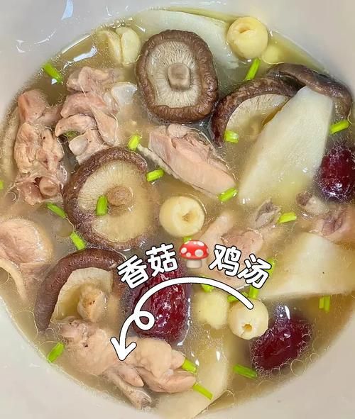 香菇鸡肉汤怎么炖好喝_家常做法步骤-第1张图片-山城妙识