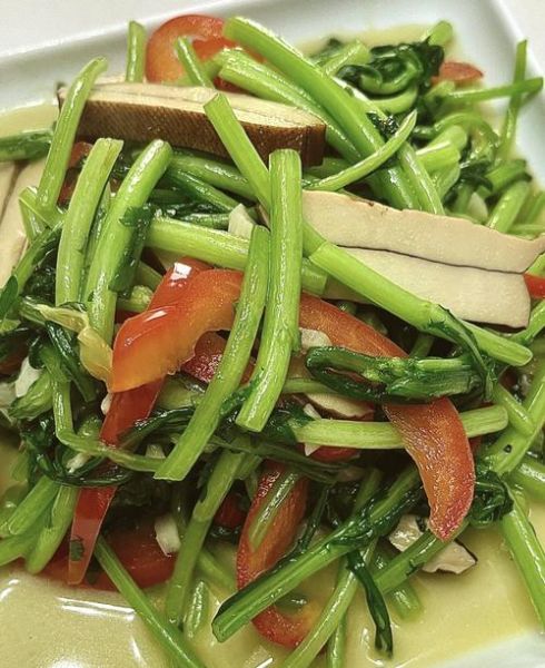 蚝油炒茼蒿怎么炒才脆嫩_蚝油炒茼蒿用焯水吗-第1张图片-山城妙识 蚝油炒茼蒿怎么炒才脆嫩_蚝油炒茼蒿用焯水吗-第1张图片-山城妙识