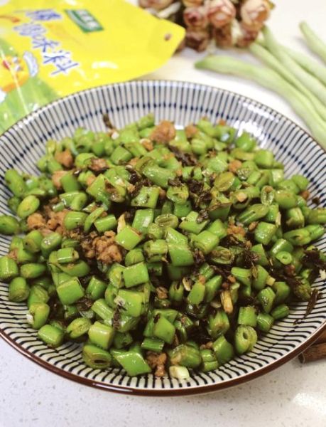 榄菜肉末四季豆怎么做_榄菜肉末四季豆做法步骤-第1张图片-山城妙识 榄菜肉末四季豆怎么做_榄菜肉末四季豆做法步骤-第1张图片-山城妙识