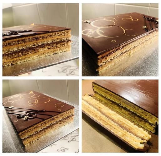 歌剧院蛋糕装饰技巧_如何做出镜面光泽-第3张图片-山城妙识