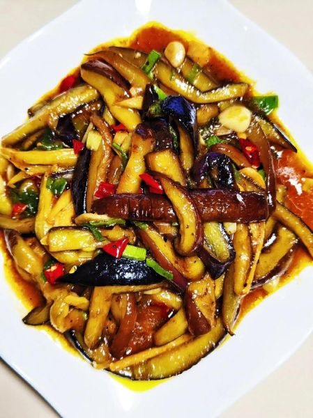 鱼香茄条的家常做法_不过油怎么做好吃-第1张图片-山城妙识 鱼香茄条的家常做法_不过油怎么做好吃-第1张图片-山城妙识