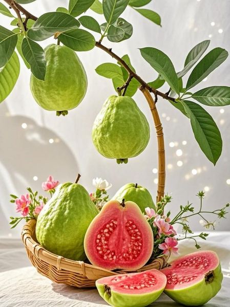 红心番石榴的功效与作用_红心番石榴怎么吃最好-第1张图片-山城妙识