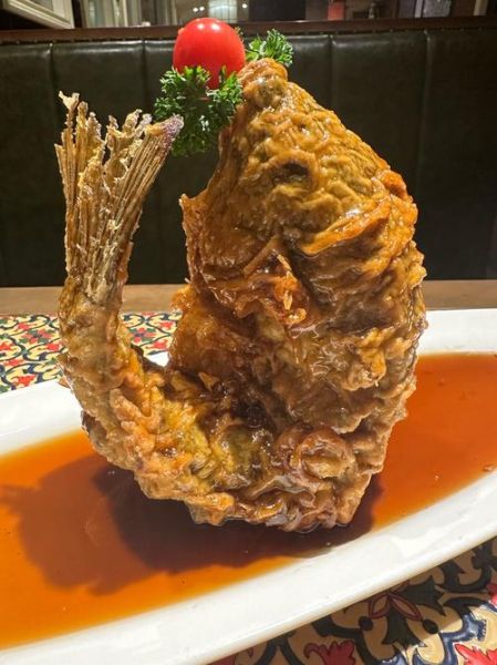 糖醋鲤鱼块怎么做_糖醋鲤鱼块的家常做法-第1张图片-山城妙识