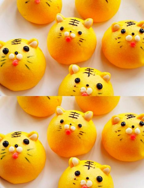 花样馒头动物的做法_怎么做动物造型馒头-第1张图片-山城妙识