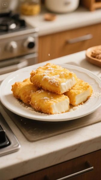 炸鲜奶怎么做才外酥里嫩_炸鲜奶失败原因-第1张图片-山城妙识