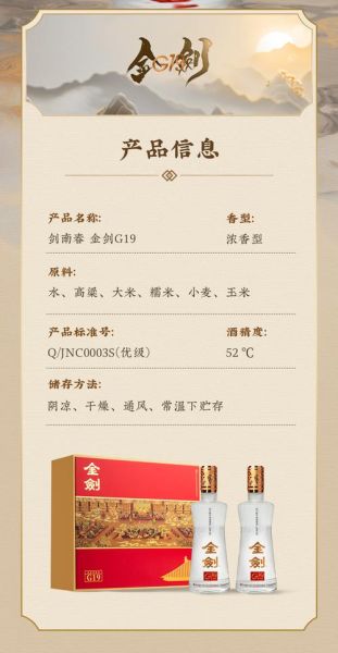 剑南春52度多少钱一瓶_剑南春52度价格表-第1张图片-山城妙识