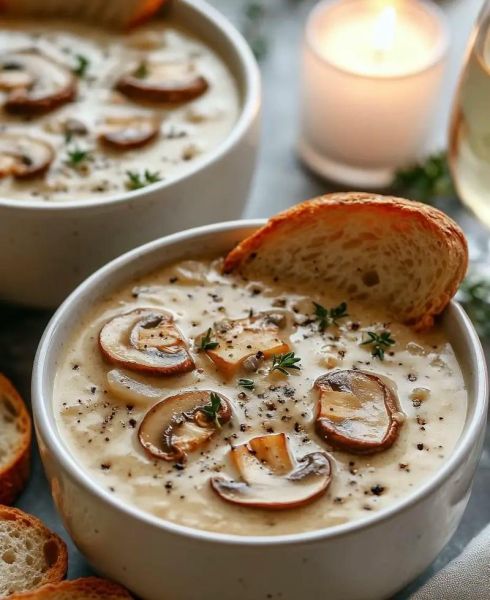 西餐蘑菇汤怎么做_奶油蘑菇汤家常做法-第1张图片-山城妙识 西餐蘑菇汤怎么做_奶油蘑菇汤家常做法-第1张图片-山城妙识