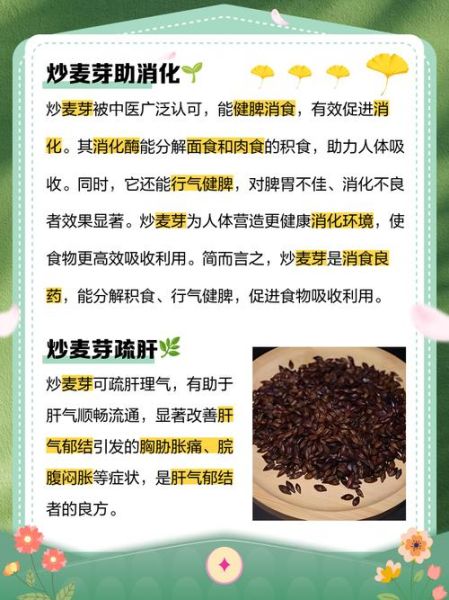 炒谷芽的功效与作用及禁忌_什么人不能吃-第3张图片-山城妙识