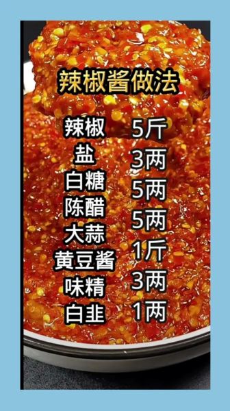 做辣椒酱需要什么材料_自制辣椒酱配方-第1张图片-山城妙识 做辣椒酱需要什么材料_自制辣椒酱配方-第1张图片-山城妙识