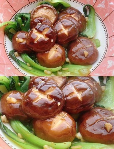 香菇油菜怎么做好吃_香菇油菜家常做法-第1张图片-山城妙识