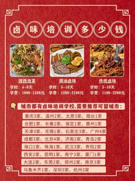 卤菜培训班哪家好_卤菜培训班学费多少钱-第3张图片-山城妙识