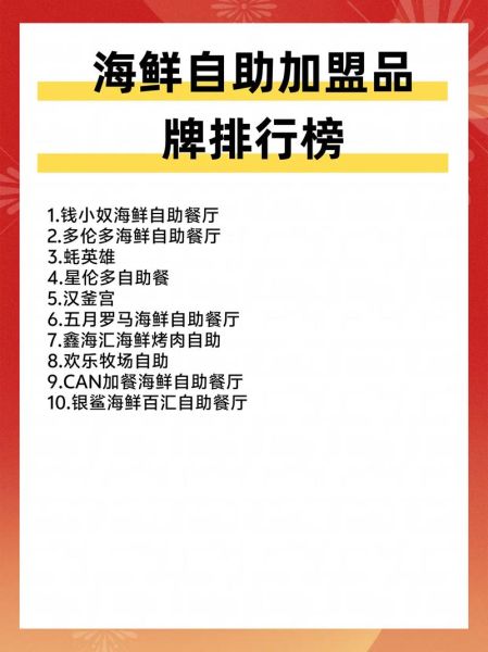 自助餐加盟哪家好_自助餐加盟十大排行榜-第1张图片-山城妙识