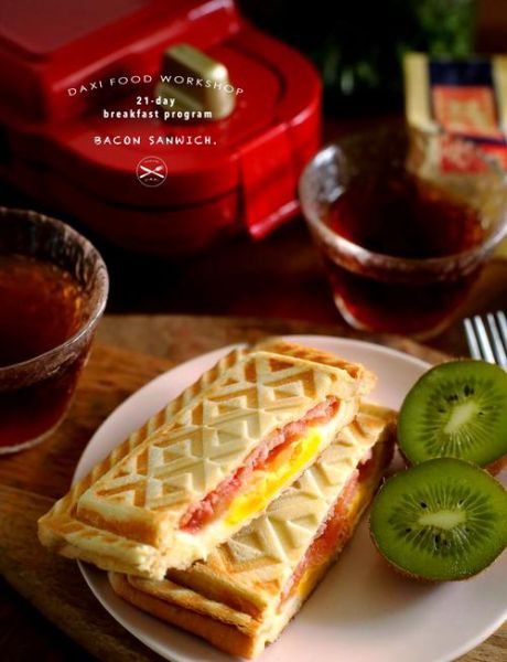 鸡蛋培根三明治怎么做_鸡蛋培根三明治热量高吗-第2张图片-山城妙识