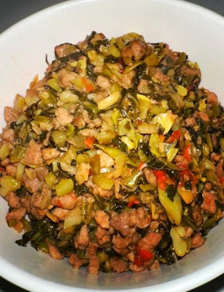 腌菜炒肉怎么做_腌菜炒肉的家常做法-第1张图片-山城妙识 腌菜炒肉怎么做_腌菜炒肉的家常做法-第1张图片-山城妙识