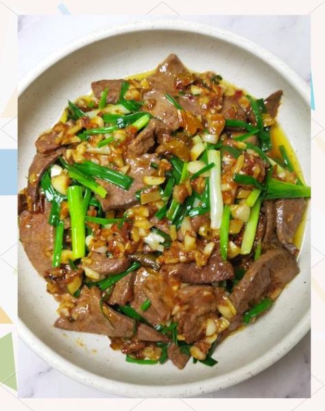 葱爆猪肝怎么做才嫩_猪肝去腥技巧-第1张图片-山城妙识