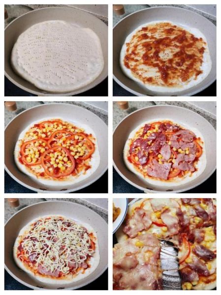 不用烤箱做披萨怎么做_平底锅披萨详细步骤-第2张图片-山城妙识