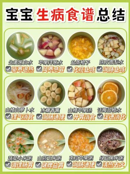 宝宝感冒吃什么好_宝宝感冒食谱推荐-第1张图片-山城妙识