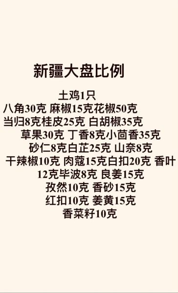 新疆大盘鸡调料哪个牌子好_正宗做法用什么料-第3张图片-山城妙识