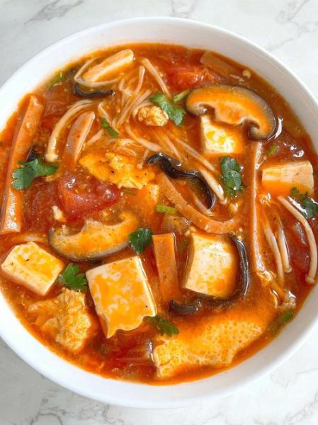 西红柿酸辣汤怎么做_西红柿酸辣汤正宗做法-第3张图片-山城妙识