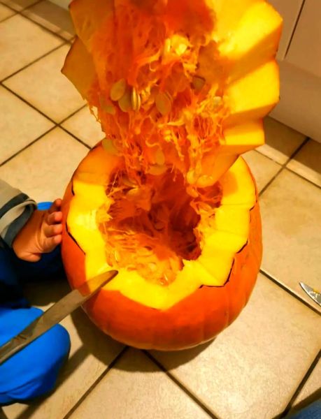 万圣节南瓜灯图案怎么选_南瓜灯雕刻模板哪里找-第3张图片-山城妙识 万圣节南瓜灯图案怎么选_南瓜灯雕刻模板哪里找-第3张图片-山城妙识