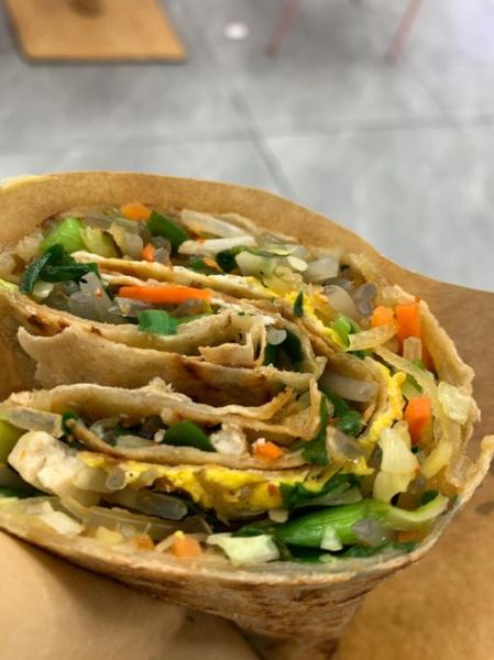 青菜煎饼怎么做_青菜煎饼的家常做法-第1张图片-山城妙识 青菜煎饼怎么做_青菜煎饼的家常做法-第1张图片-山城妙识