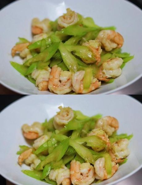 西芹虾仁怎么炒好吃_西芹虾仁焯水多久-第1张图片-山城妙识