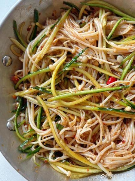 黄瓜金针菇凉菜怎么做_黄瓜金针菇凉菜怎么调味-第1张图片-山城妙识