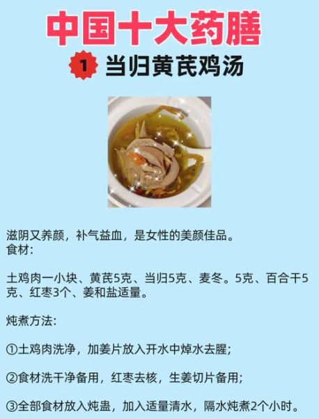 药膳汤功效有哪些_适合什么体质喝-第1张图片-山城妙识