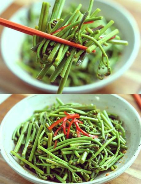 蕨菜怎么做好吃_蕨菜焯水几分钟-第1张图片-山城妙识