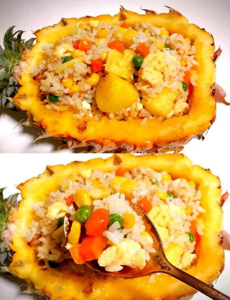 泰式菠萝饭怎么做_正宗泰式菠萝饭配方-第2张图片-山城妙识