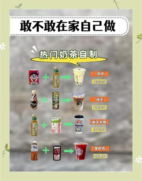 家庭版奶茶怎么做_自制奶茶配方比例-第2张图片-山城妙识