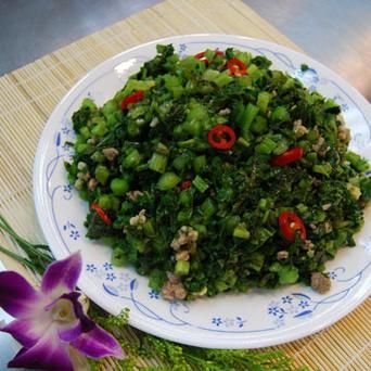 雪里红焯水后为什么要过凉水_雪里红过冷水技巧-第1张图片-山城妙识