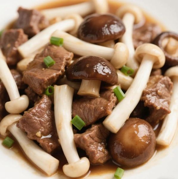 牛肉炒香菇怎么做才嫩_牛肉炒香菇家常做法-第2张图片-山城妙识