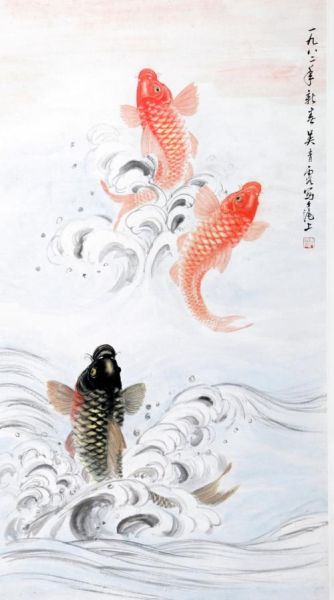 鲤鱼跳龙门高清图片_如何下载原图-第3张图片-山城妙识