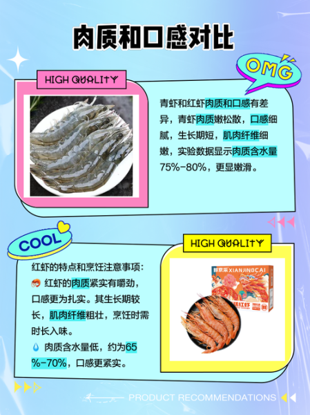 红虾和青虾哪个营养高_红虾青虾营养区别-第1张图片-山城妙识
