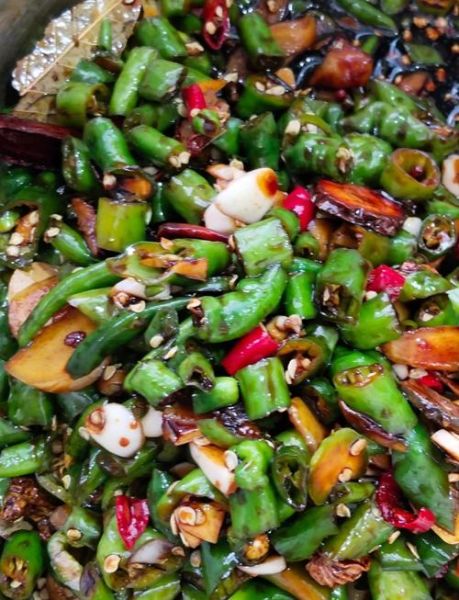 青辣椒怎么腌制好吃_家常青辣椒腌制方法-第1张图片-山城妙识