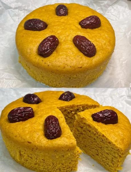 南瓜发糕最简单的做法_不用烤箱也能蓬松香甜-第1张图片-山城妙识 南瓜发糕最简单的做法_不用烤箱也能蓬松香甜-第1张图片-山城妙识