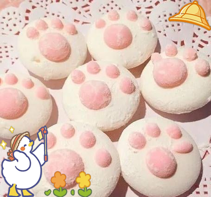 巧克力猫爪棉花糖怎么做_猫爪棉花糖好吃吗-第2张图片-山城妙识