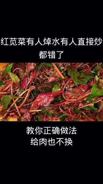 红苋菜要焯水吗_焯水会不会破坏营养-第3张图片-山城妙识 红苋菜要焯水吗_焯水会不会破坏营养-第3张图片-山城妙识