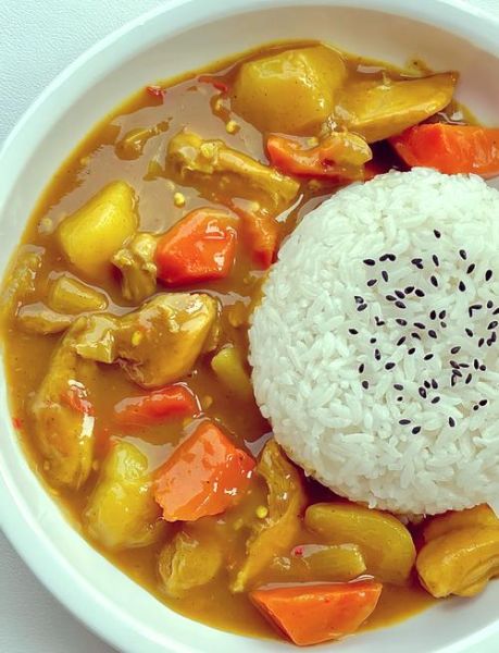 咖喱鸡肉饭图片大全高清_如何拍出诱人食欲-第2张图片-山城妙识