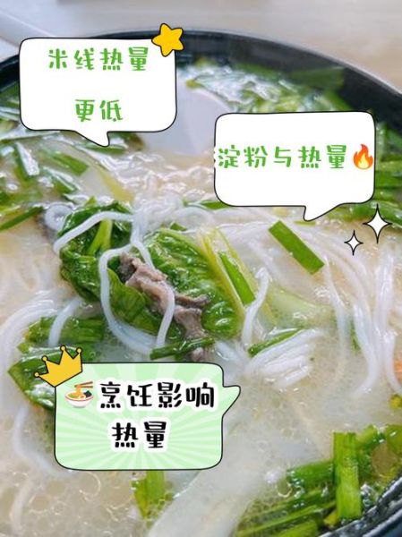 米线和面条哪个热量高_减肥期间怎么选-第3张图片-山城妙识